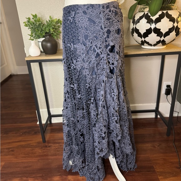 Boston Proper | Skirts | Boston Proper Lace Boho Maxi Skirt | Poshmark